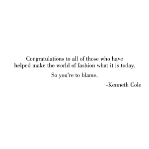You're To Blame