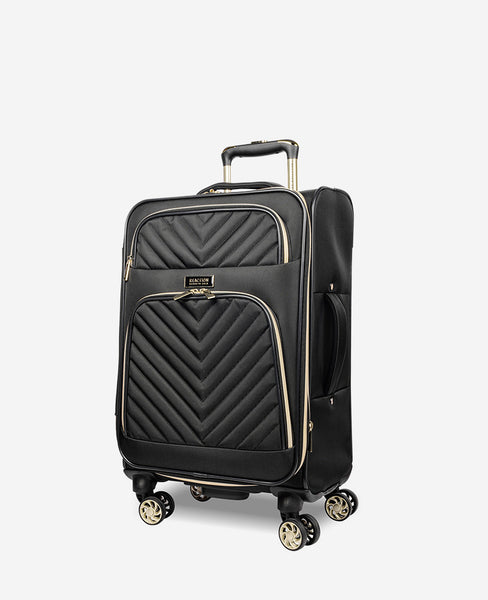 Chelsea Chevron Quilted Expandable Suitcase | Kenneth Cole