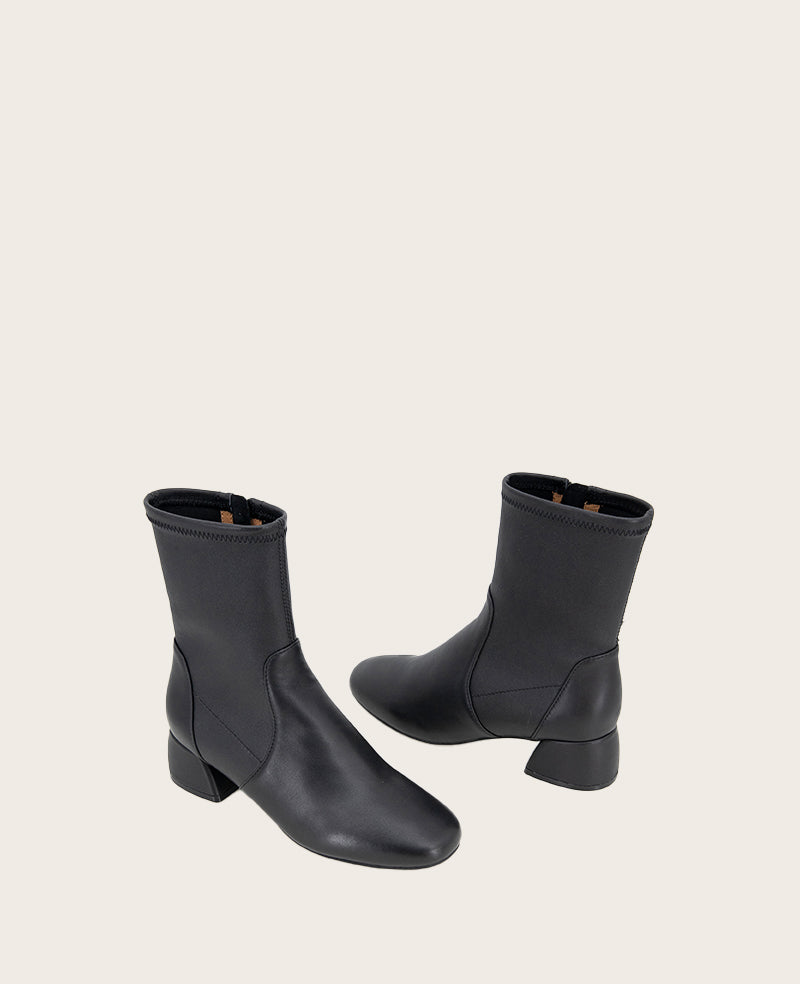 Shop Emily Stretch Leather Side Zip Boot | Gentle Souls Shoes
