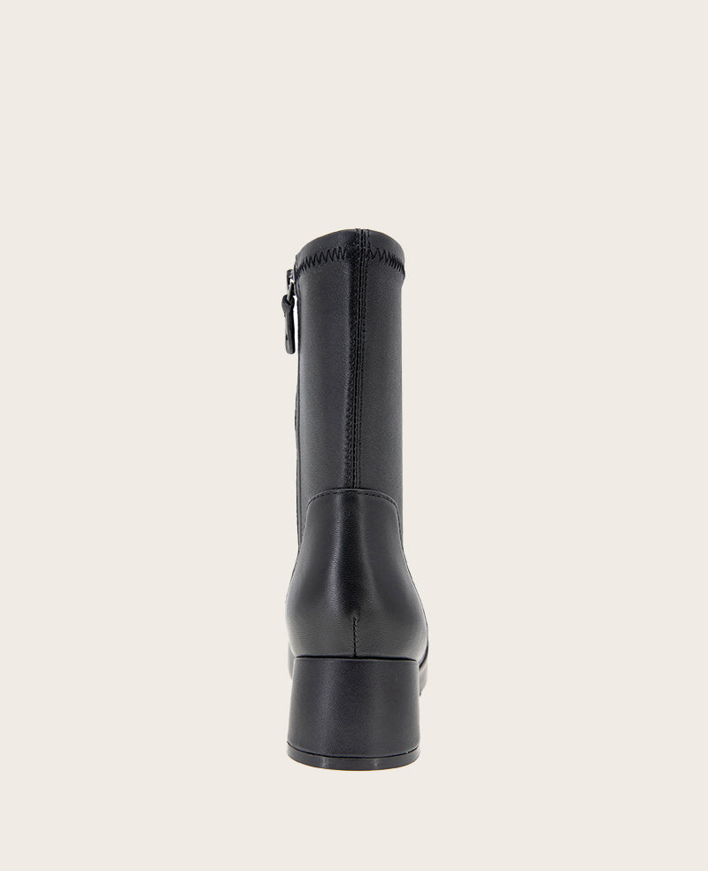 Shop Emily Stretch Leather Side Zip Boot | Gentle Souls Shoes