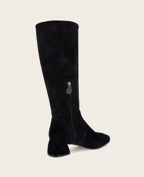 GENTLE SOULS - Emily Micro Suede Stretch Boot with Wide Calf
