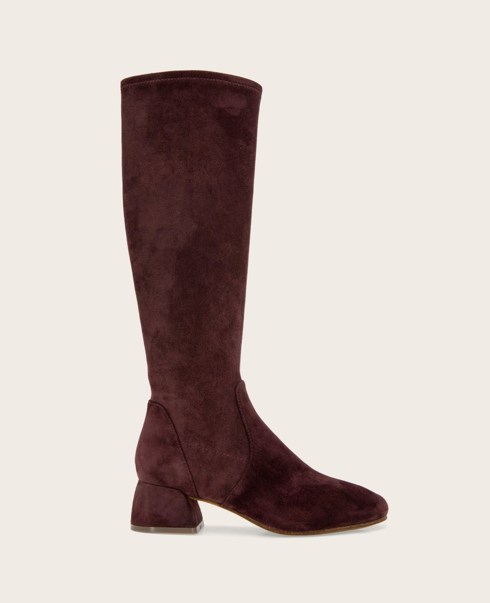 Shop Emily Micro Suede Stretch Boot in Wine | Gentle Souls