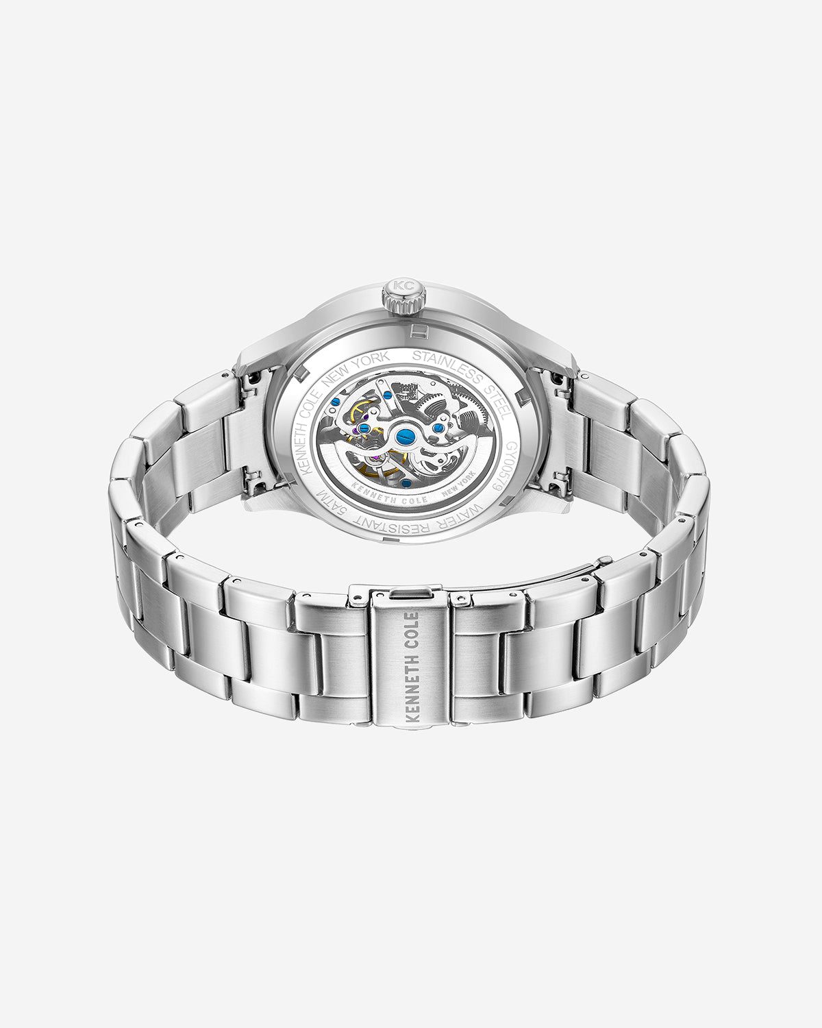 Men’s Skeleton Automatic Watch—Blue Dial | Kenneth Cole