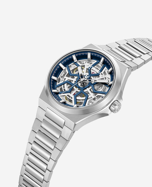 Men’s Skeleton Automatic Watch—Blue Dial | Kenneth Cole