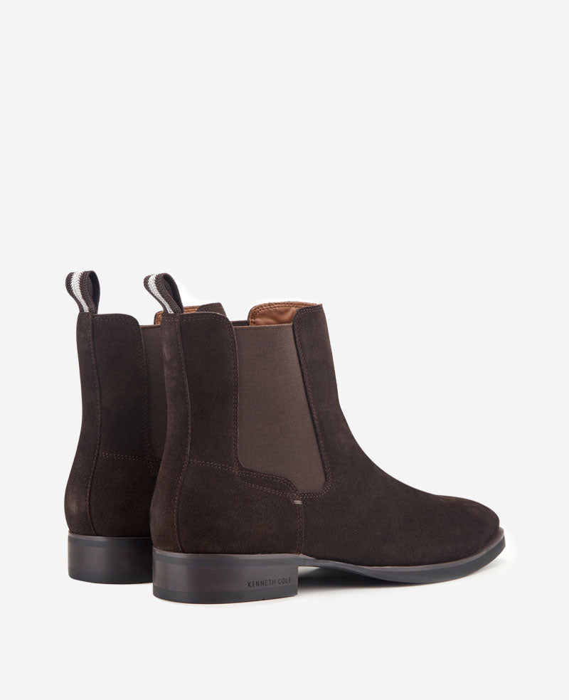 Raymond Suede Chelsea Boot for Men, Mocha | Kenneth Cole