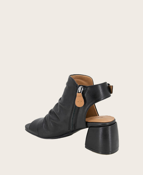 Marrion Black Slingback – Women’s Block Heel Sandal | KC