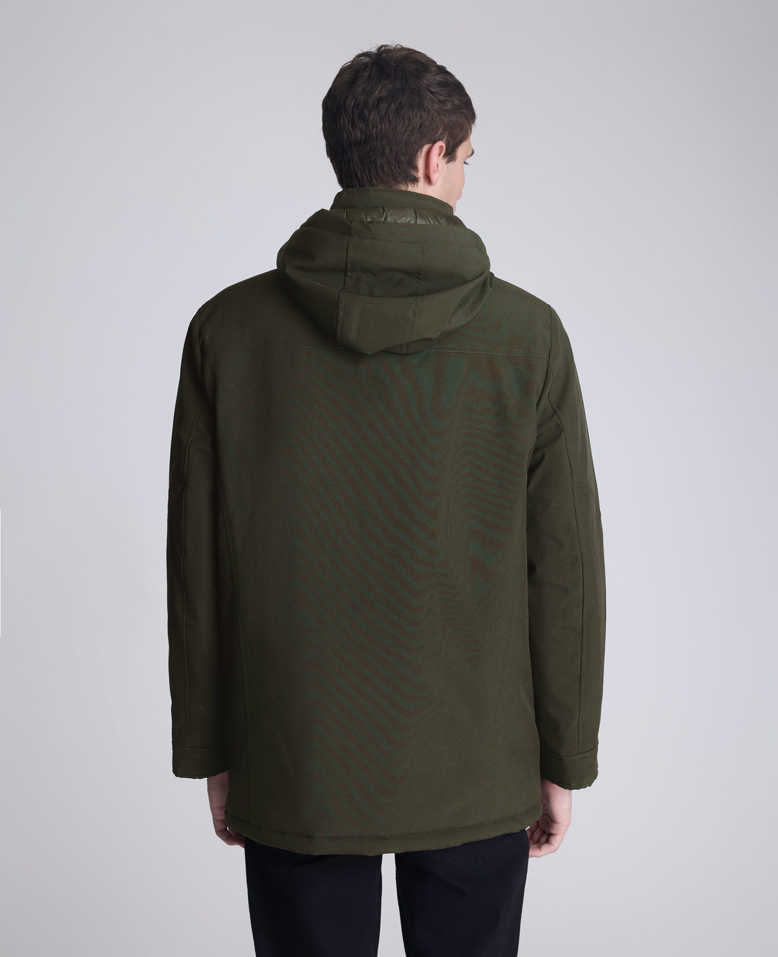 REACTION - Oxford Patch Pocket Parka for Men, Green | KC