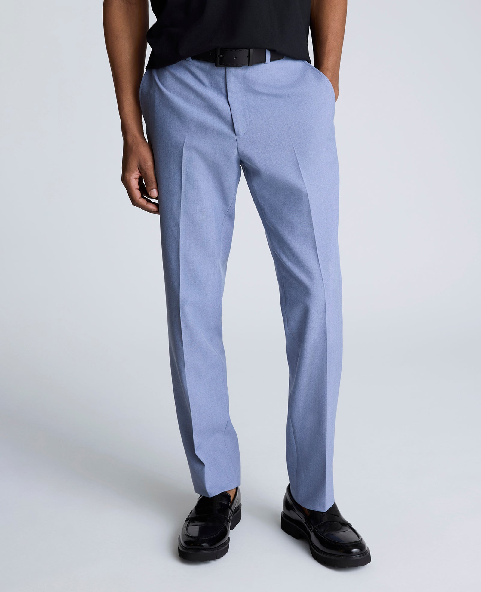 Shop Light Blue Slim Fit Suit | Stretch Tailoring | Kenneth Cole
