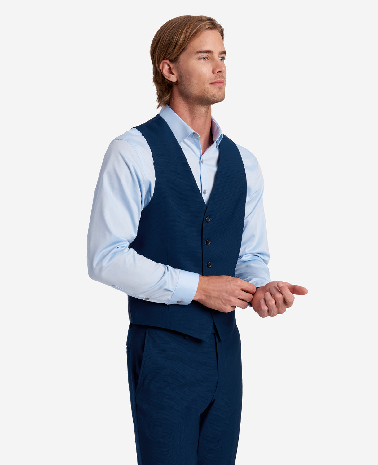 Ready Flex Slim-Fit Suit Separate Vest | Kenneth Cole