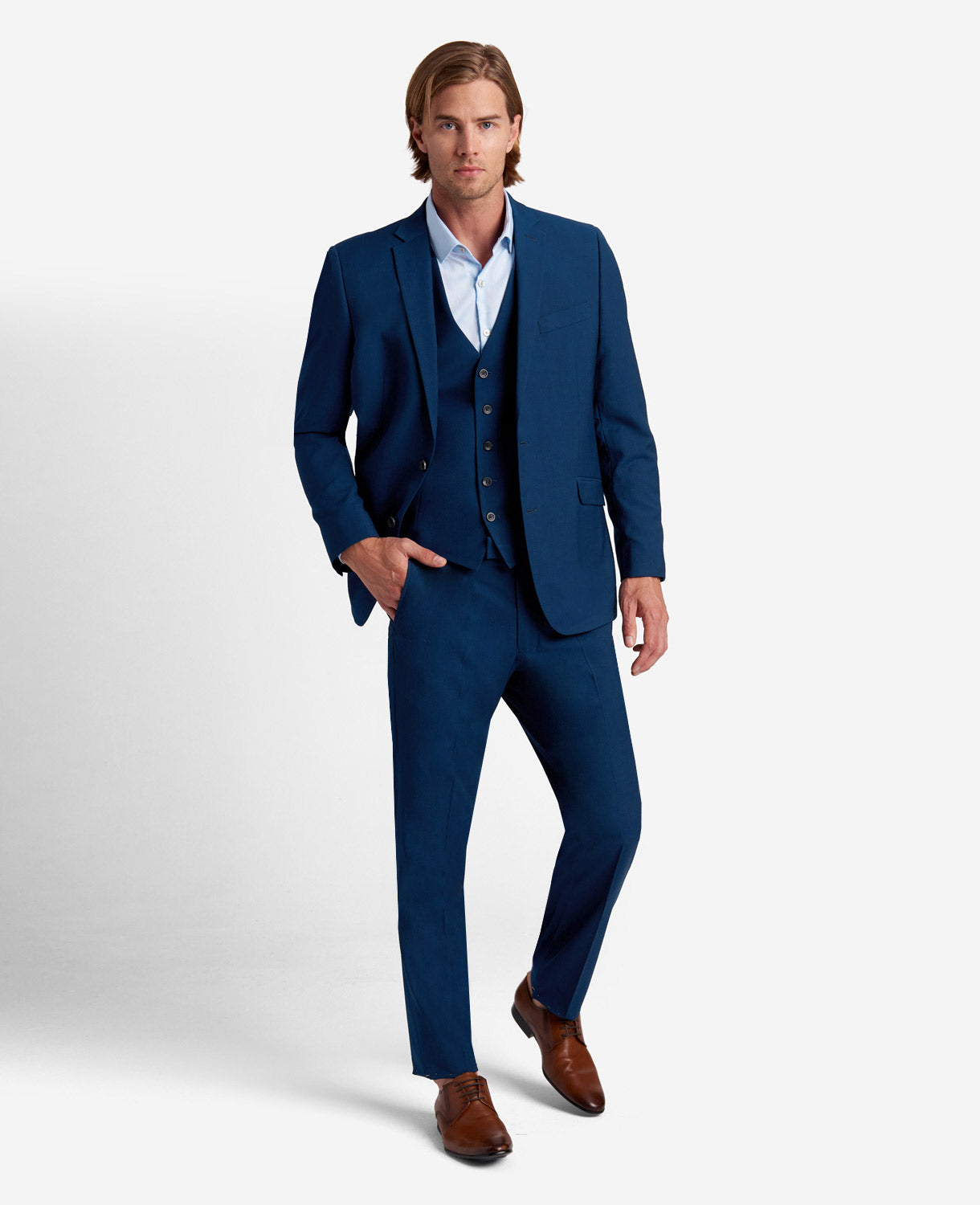 Ready Flex Slim-Fit Suit Separate Vest | Kenneth Cole