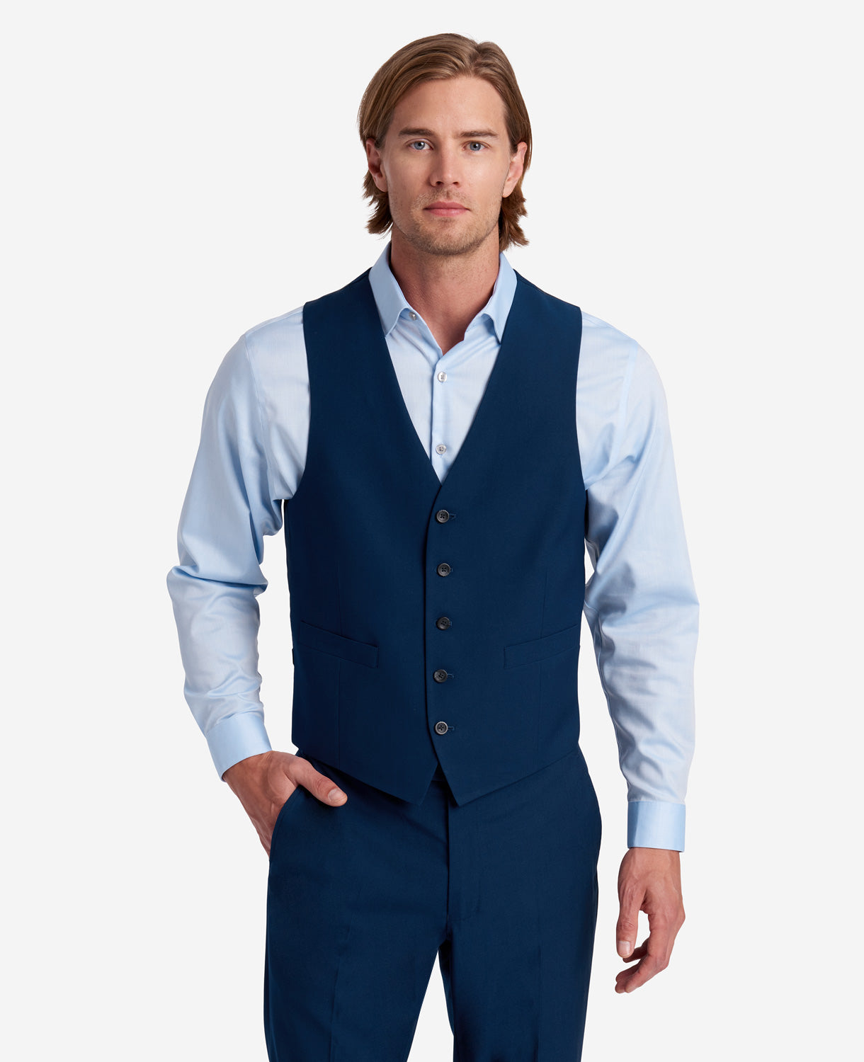 Ready Flex Slim-Fit Suit Separate Vest | Kenneth Cole
