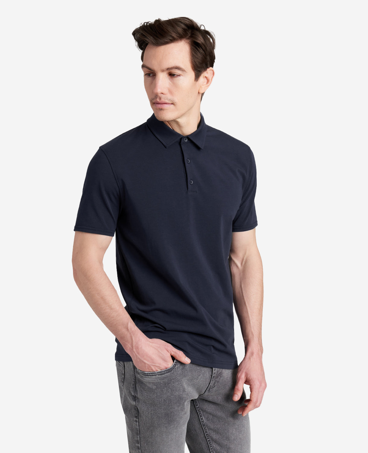 Shop Performance Button Polo Bundle: 3-Pack | Kenneth Cole