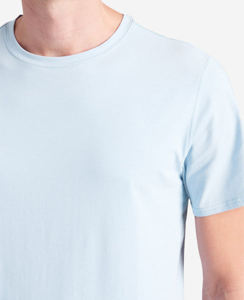 Light Blue Performance Crew Neck T-Shirt – Kenneth Cole